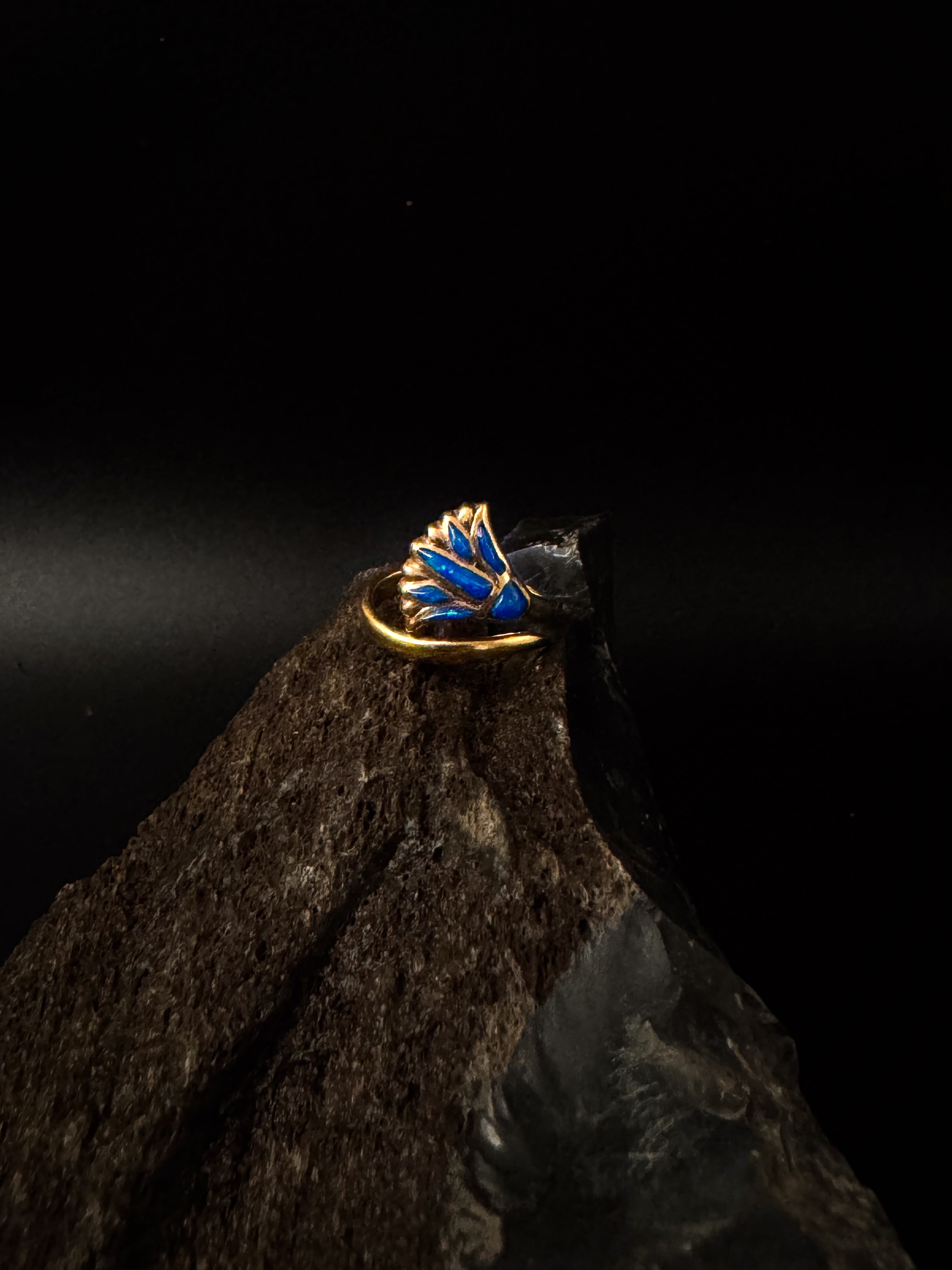 Blue Lotus Ring – The Invocation
