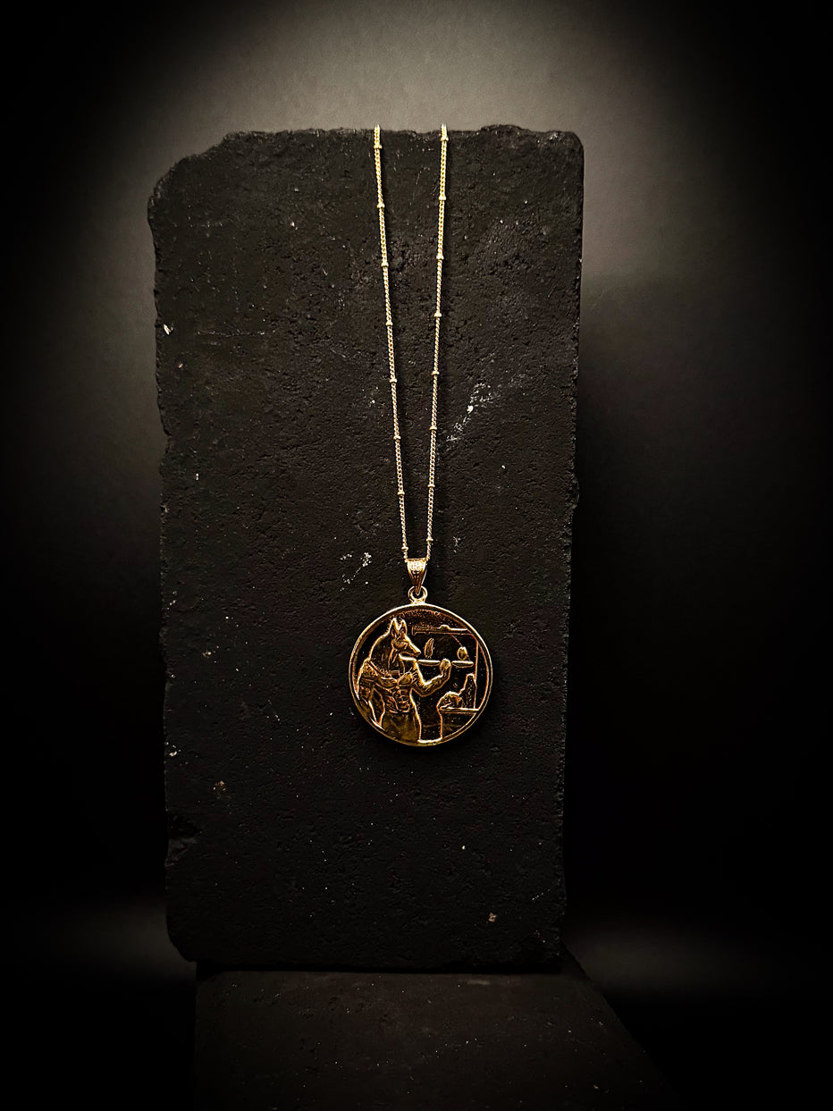 Anubis Statement Coin Amulet – The Invocation